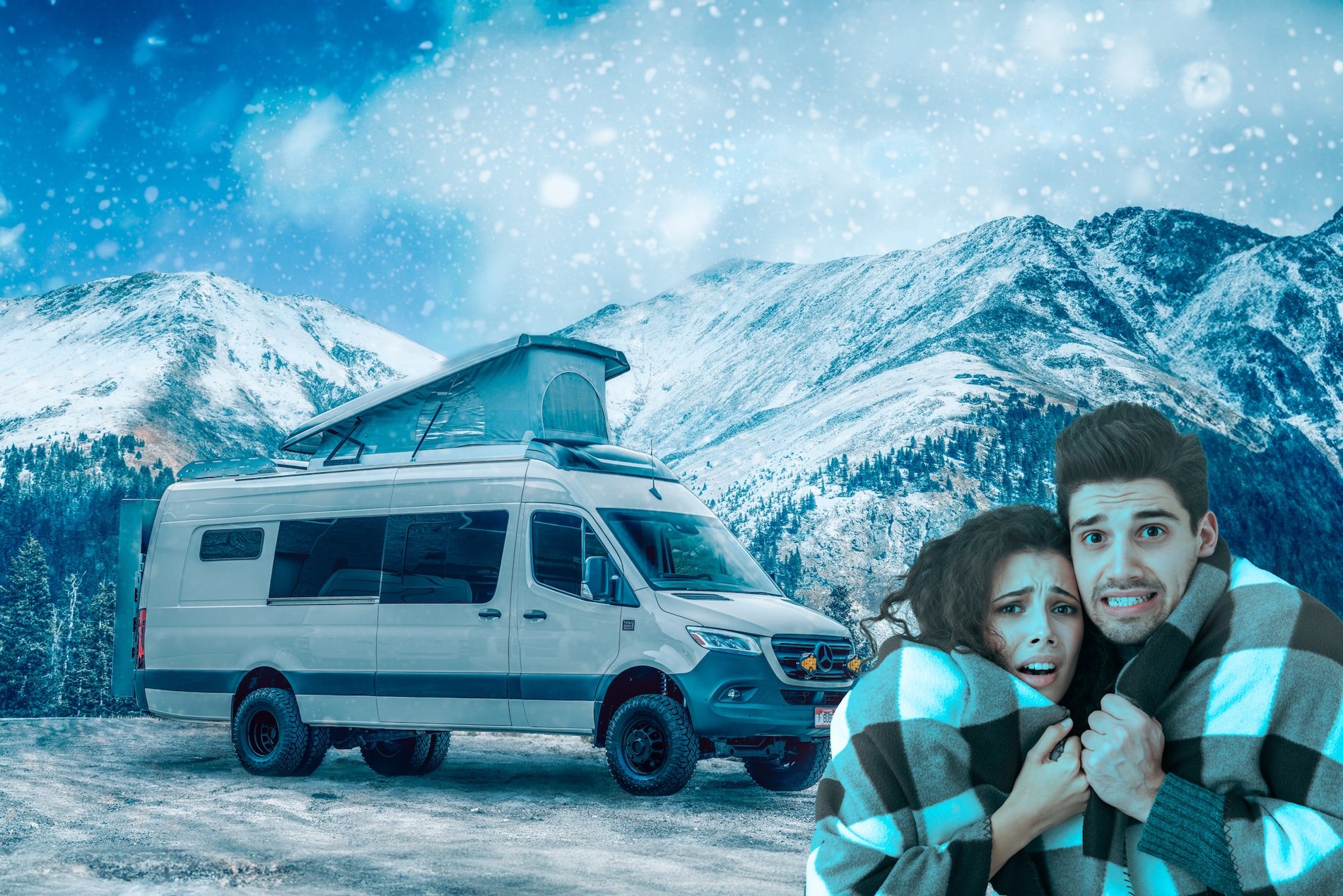 Tourig Pop Top Insulator Blanket: Four-Season Camping