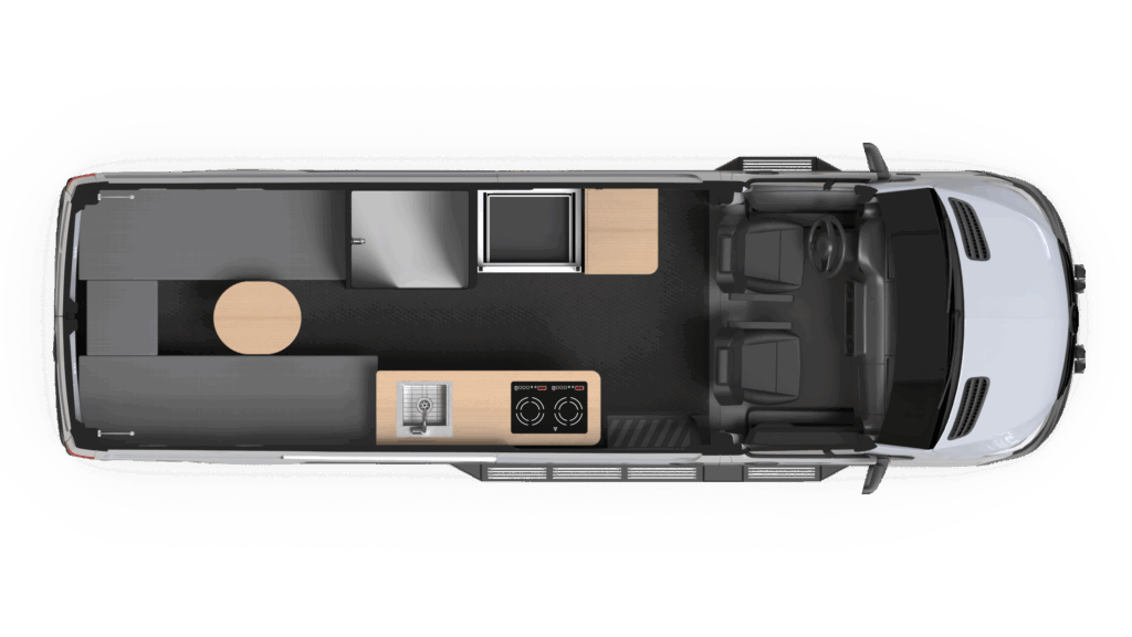 Adventure Van Floor Plans - TOURIG