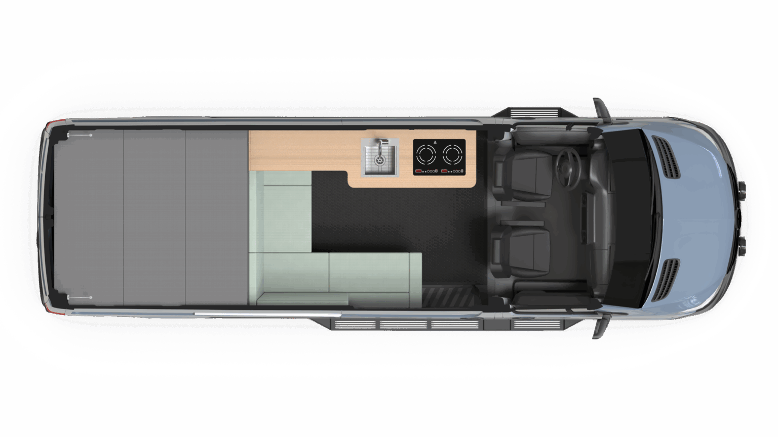 Adventure Van Floor Plans - TOURIG