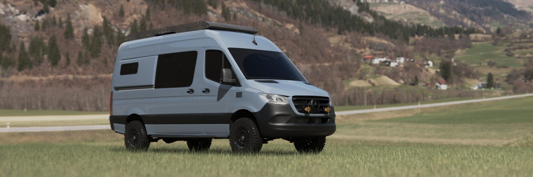 Ryder 144 Adventure Van Floor Plan - TOURIG